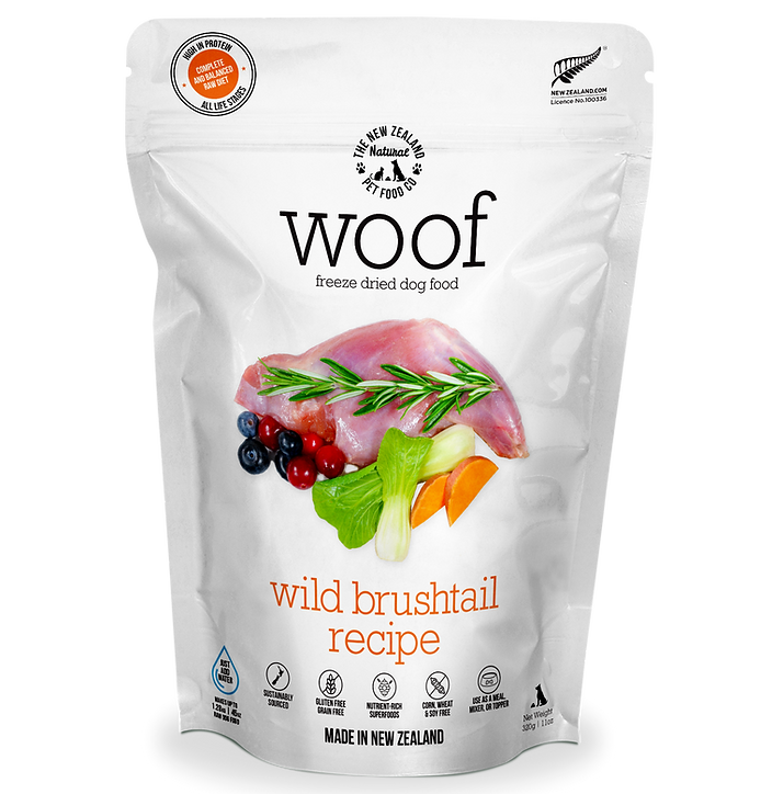 Woof Brushtail Freeze Dried – DOG TUB